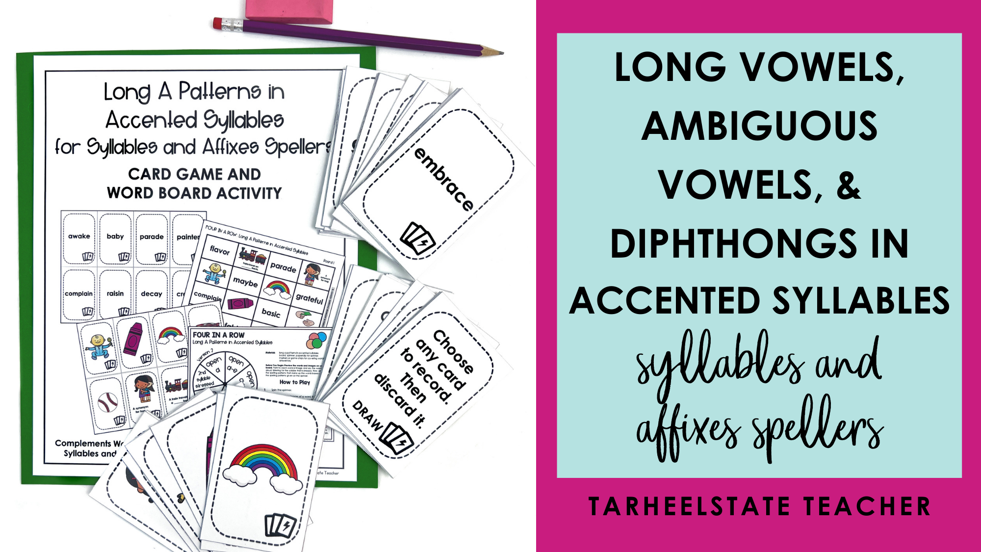 Teaching Long Vowel Patterns, R-Controlled Vowel Patterns, Ambiguous ...