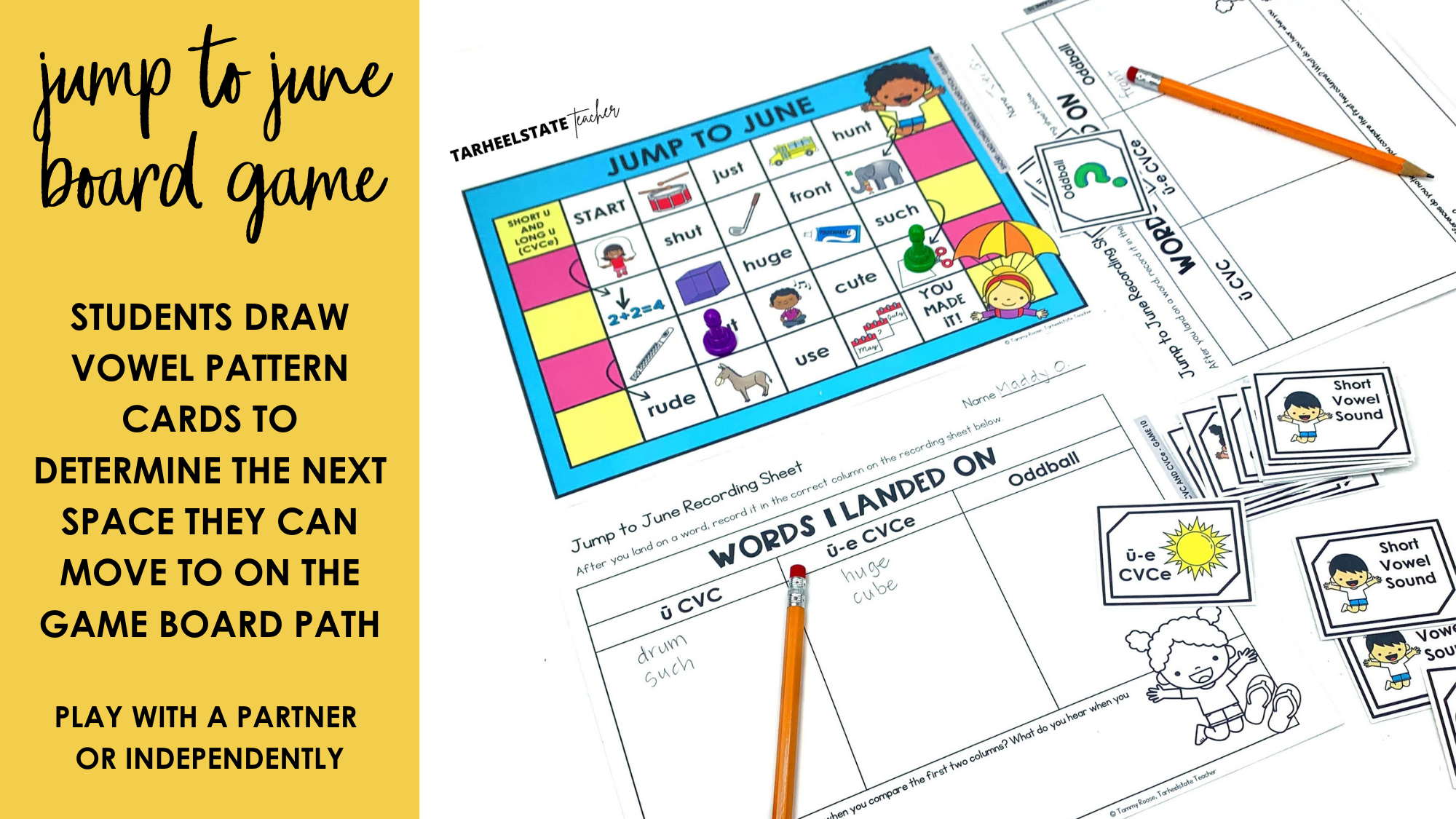 Teaching Long Vowel Sounds - Within Word Pattern Spellers ...
